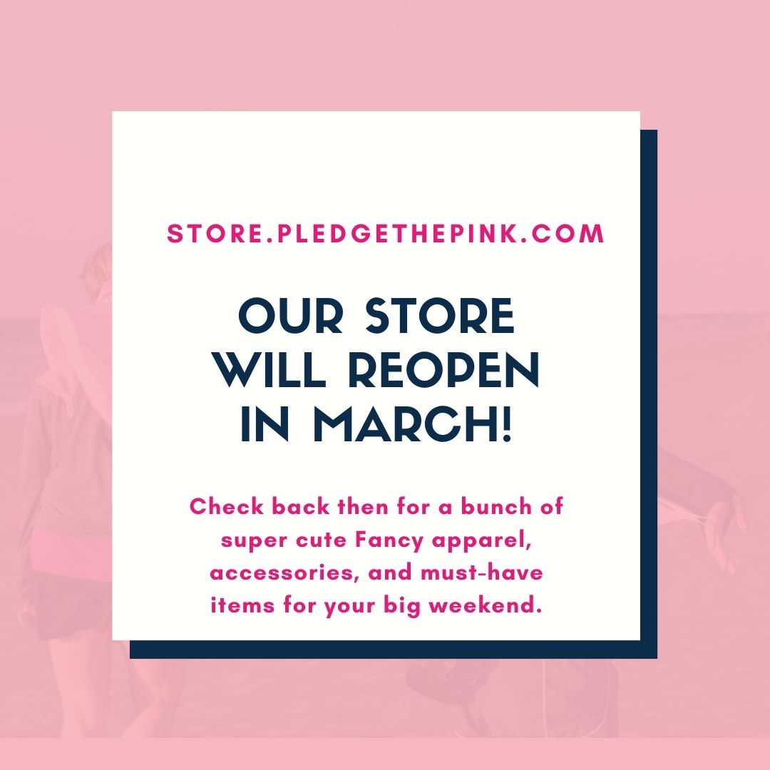 About Us - Pledge the Pink